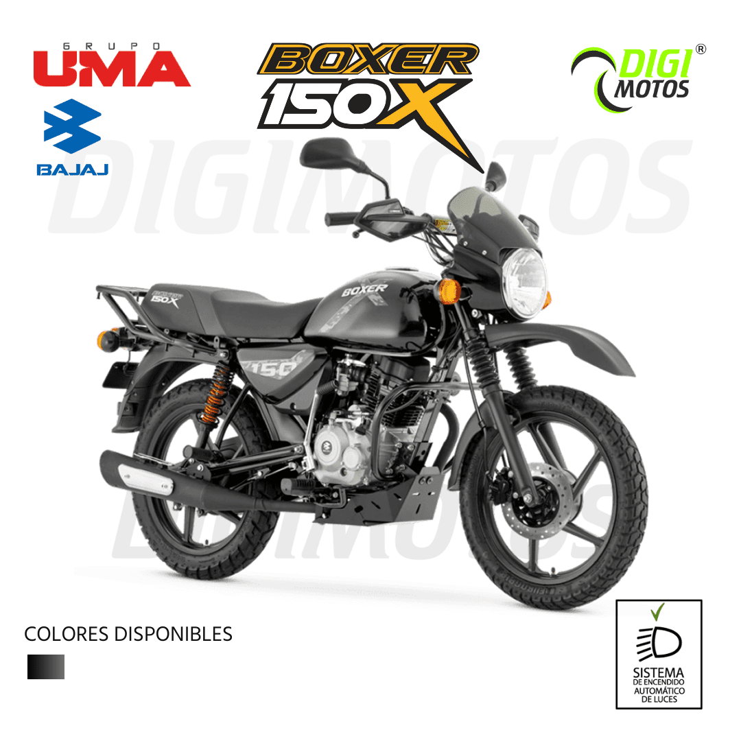 BOXER 150 X | Moto 150cc resistente para trabajo y ciudad - Digimotos