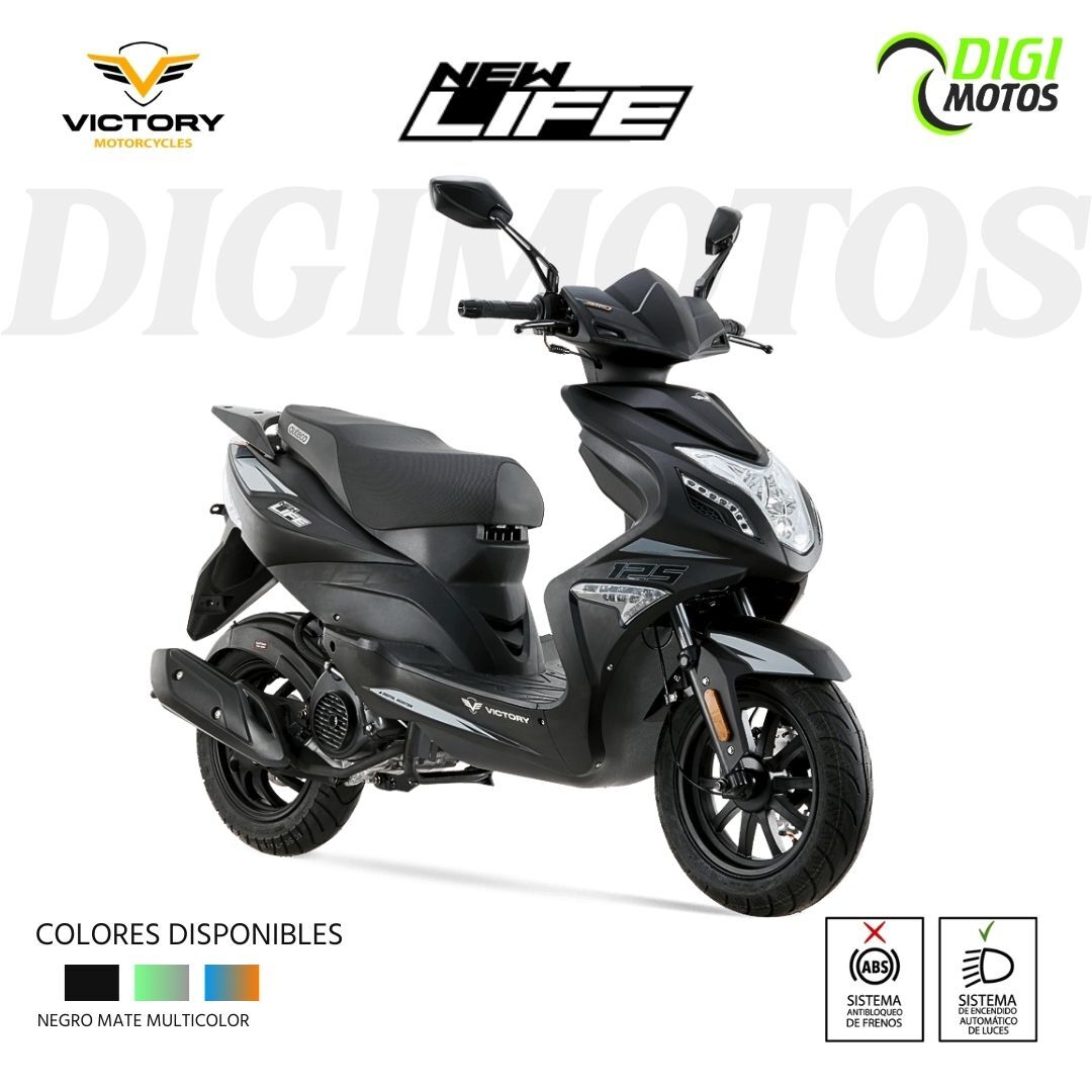 NEW LIFE 125 CBS (Automatica) | Scooter 125cc Automática - Digimotos